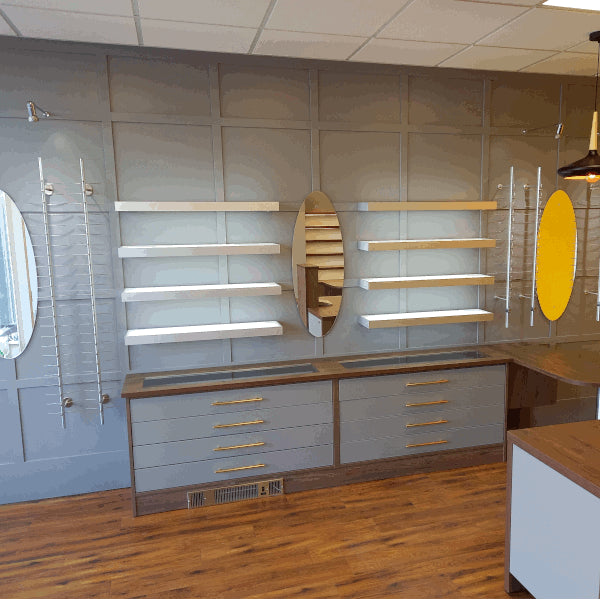 LED Illuminated Box Shelf Light