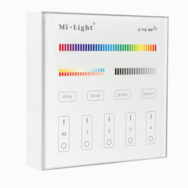 Radio Wall Panel Remote Control For LED Lighting