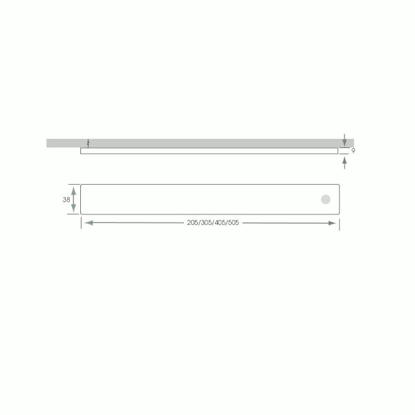 USB Re-Chargeable Wardrobe Sensor Lights