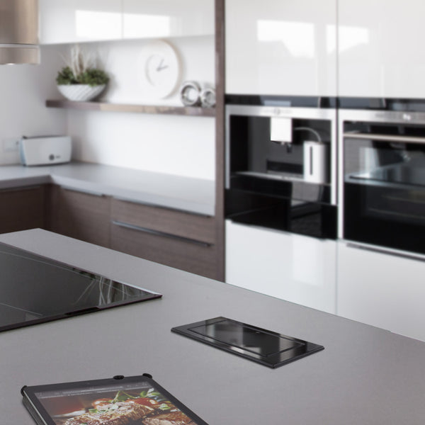 Evoline Back Flip Worktop Socket | Light Supplier